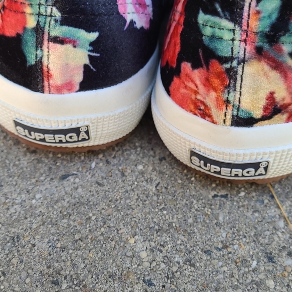 Superga | Shoes | Nwt Superga Velvet Floral Sneakers | Poshmark